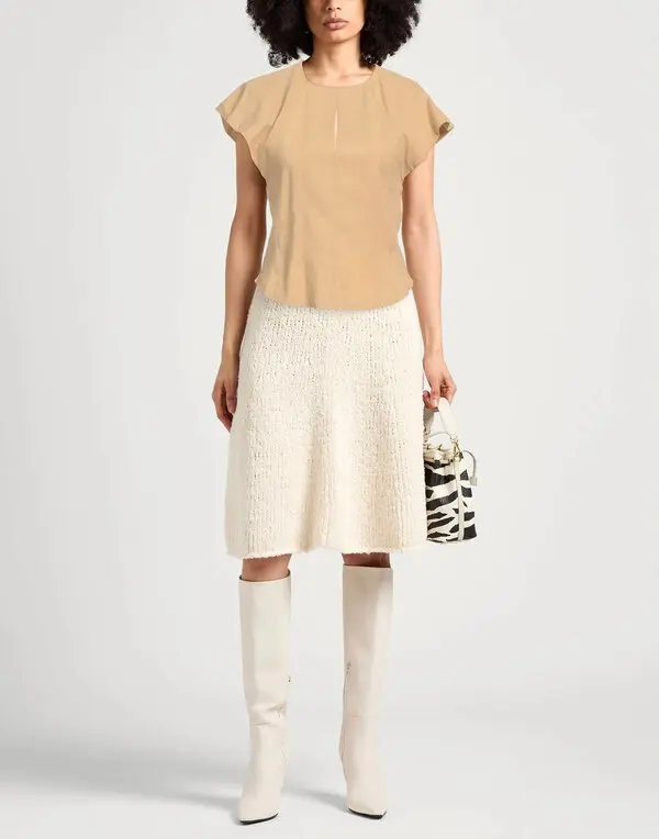 Isabel Marant Étoile Solid-colored Stretch Fabric Top
