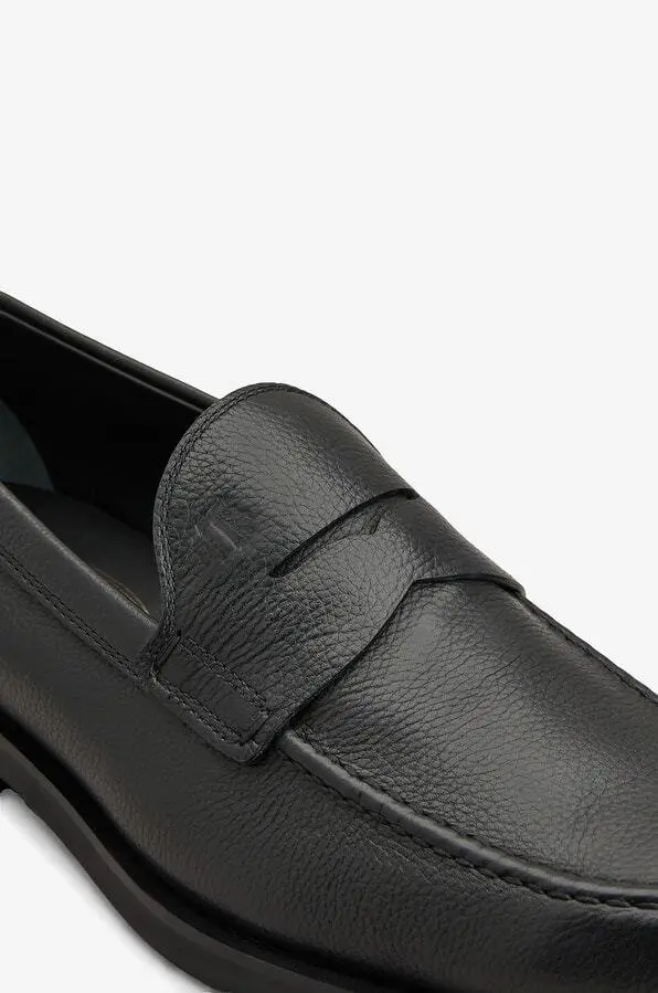 TOD'S Loafers In Leather - Black