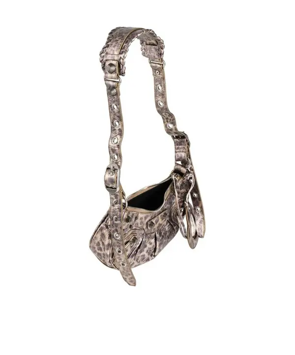 Balenciaga Medium Leopard-print Crossbody Bag - No