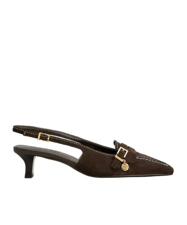 TOD'S Slingback Pumps In Suede