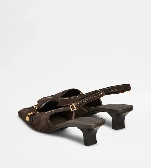 TOD'S Slingback Pumps In Suede
