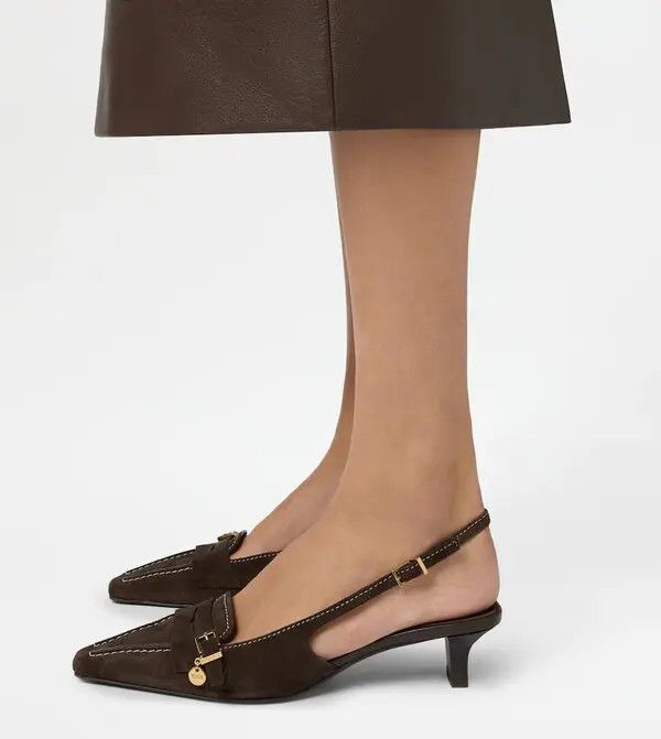 TOD'S Slingback Pumps In Suede