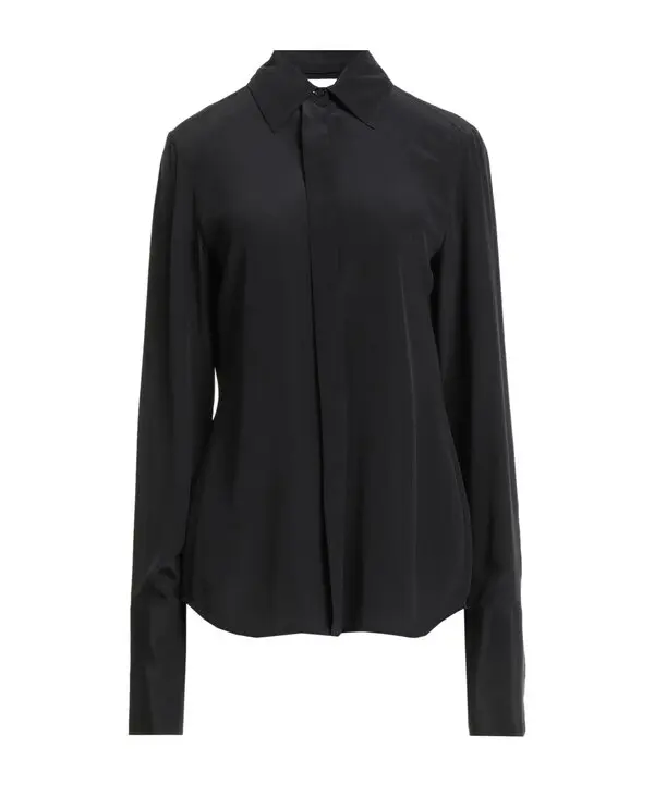 Sportmax Long-sleeved Chiffon Shirt
