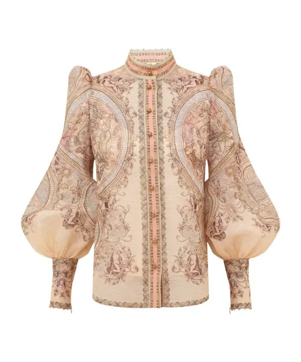 Zimmermann Ascent Printed Blouse