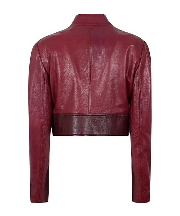 Alexander McQueen Zip-up Cropped Jacket