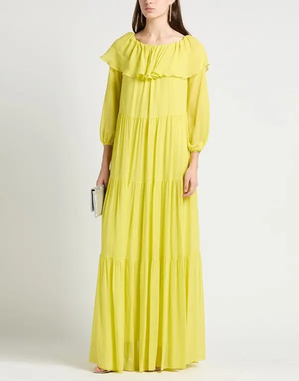 Max Mara Chiffon Maxi Dress