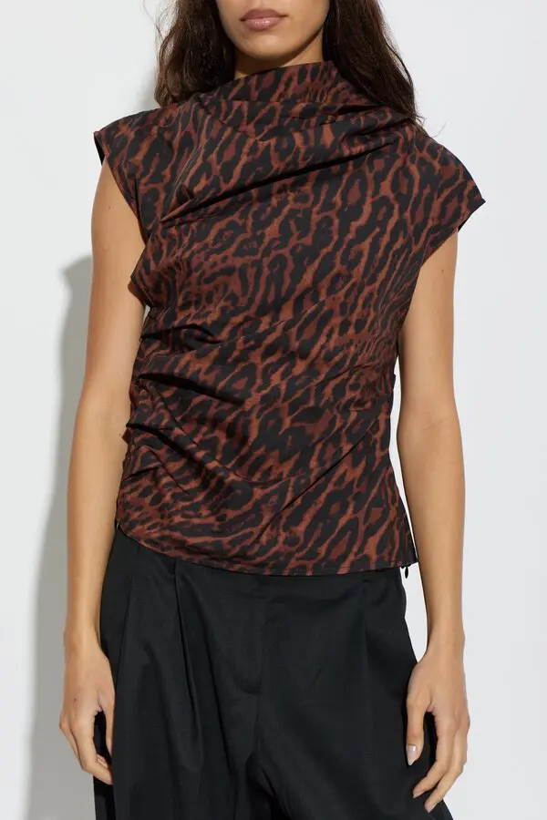 GANNI Graphic Top