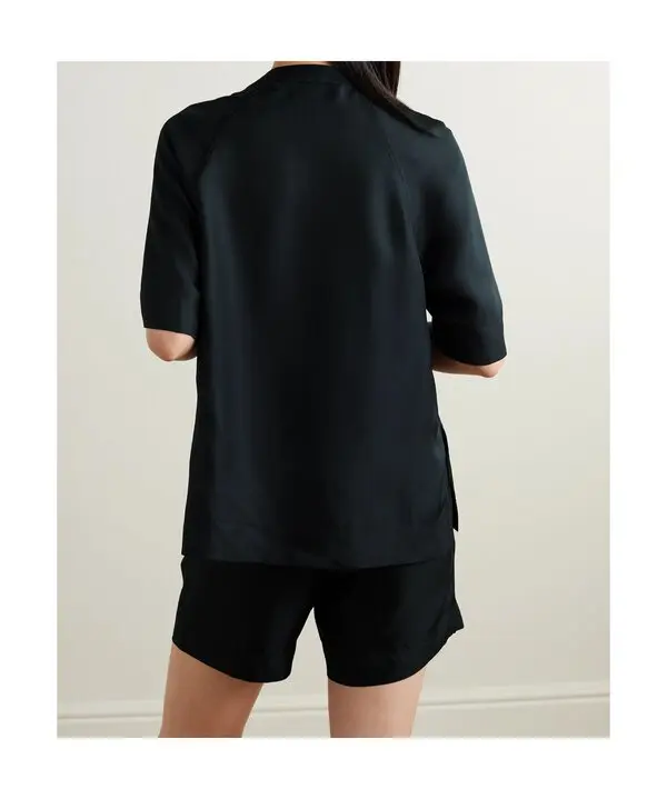 Loulou De Saison Silk Twill Cover-up