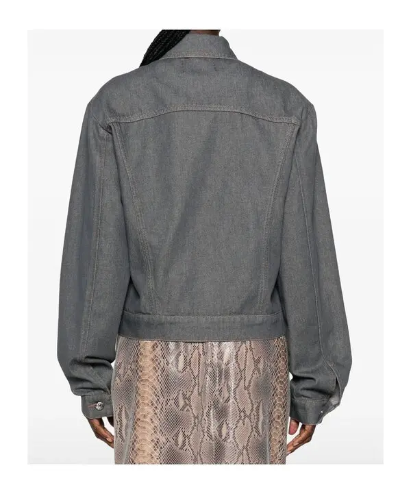 Sportmax Long-sleeve Denim Jacket