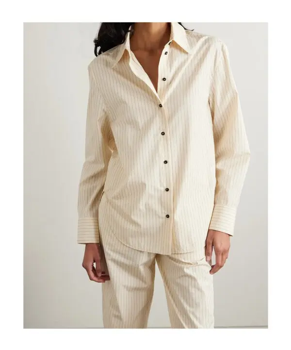 Loulou De Saison Pinstripe Shirt