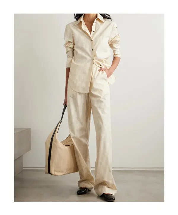 Loulou De Saison Pinstripe Shirt