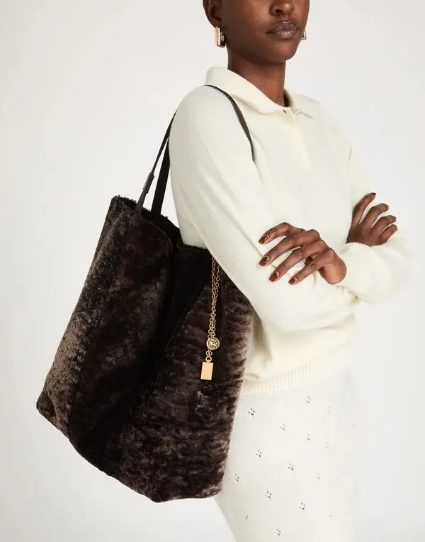 Chloé Large Colorful Wool Tote Bag
