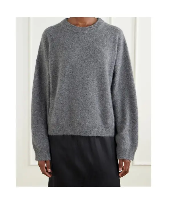 Loulou De Saison Ribbed Crew Neck Sweater