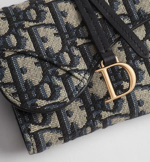 Dior Saddle Sunflower Wallet - No