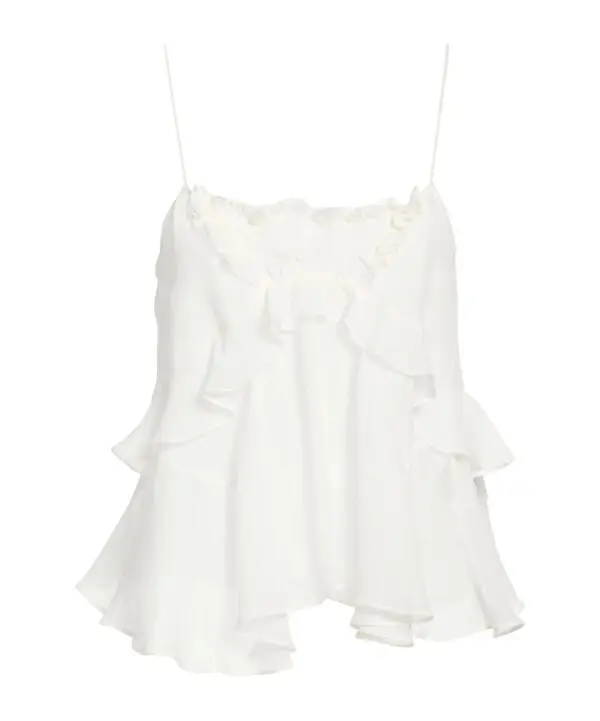 Isabel Marant Étoile Silk Tops - White