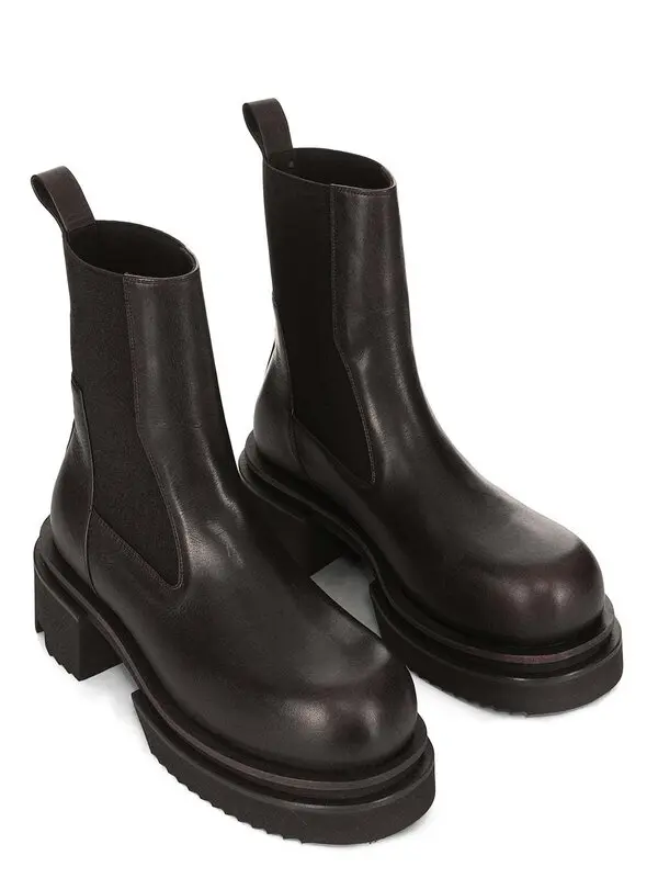 Rick Owens Beatle Bogun Chunky-sole Chelsea Boots