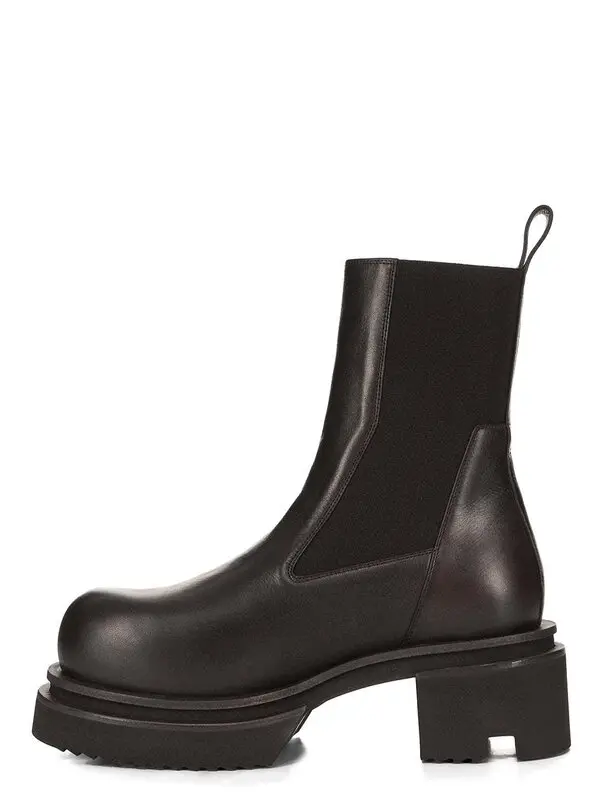 Rick Owens Beatle Bogun Chunky-sole Chelsea Boots