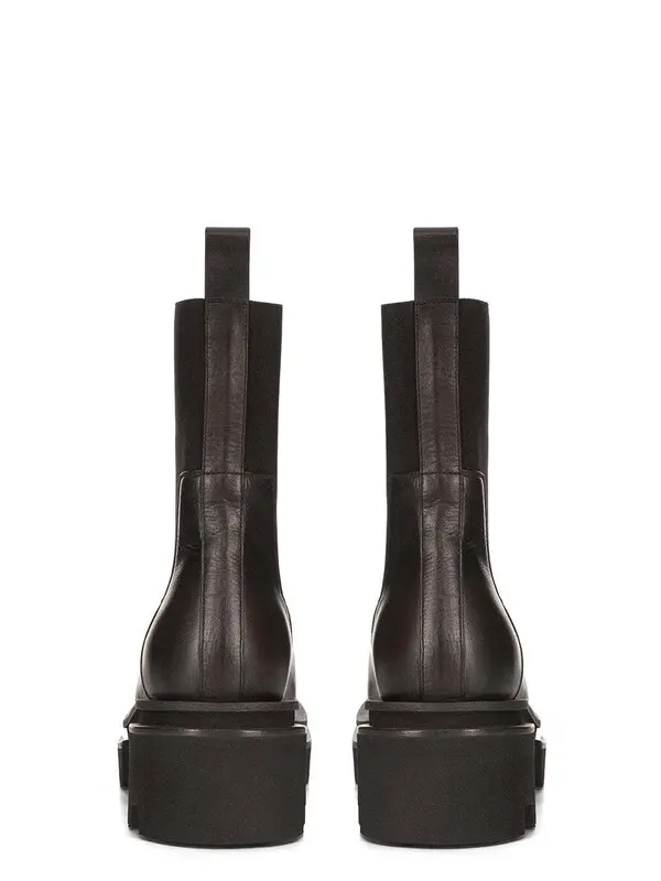 Rick Owens Beatle Bogun Chunky-sole Chelsea Boots