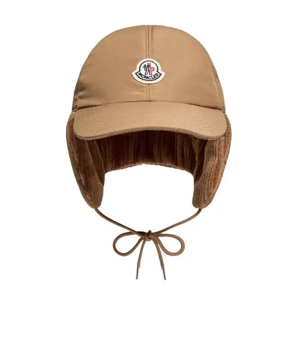 Moncler Logo Patch Baseball Cap