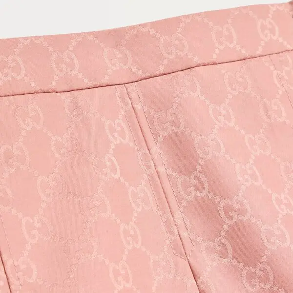 Gucci Gg Pleated Skirt