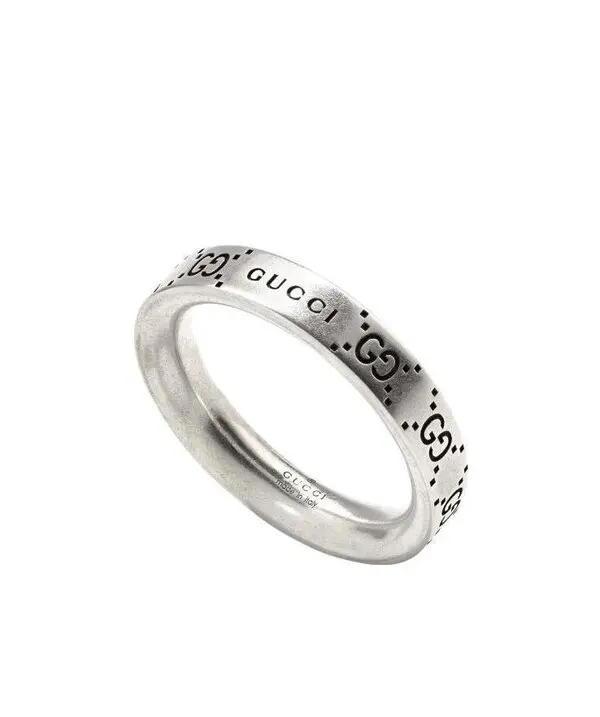Gucci Signature Ring - White