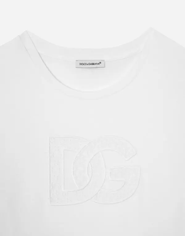 Dolce & Gabbana Broderie Anglaise T-shirt