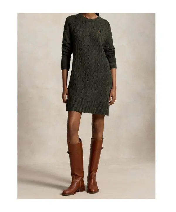 Polo Ralph Lauren Ralph Lauren Cable-knit Sweater Dress