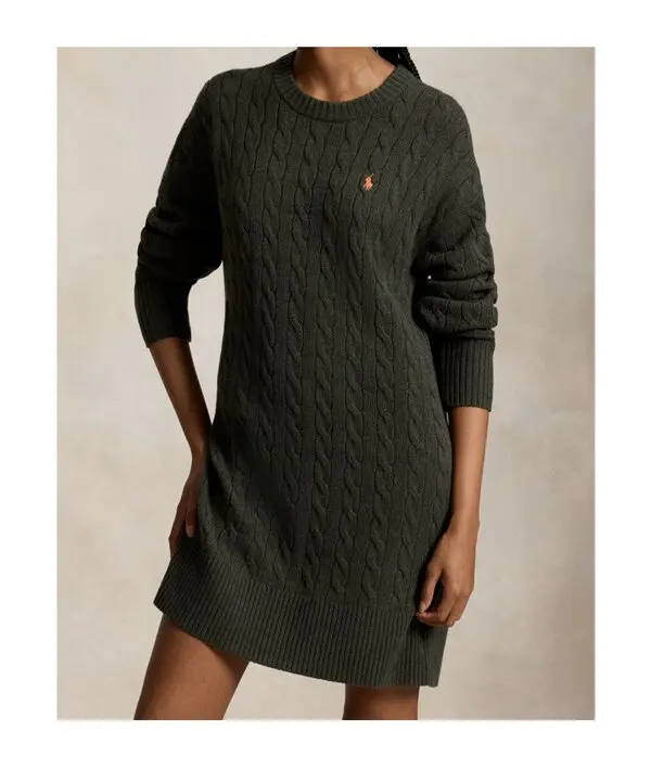 Polo Ralph Lauren Ralph Lauren Cable-knit Sweater Dress