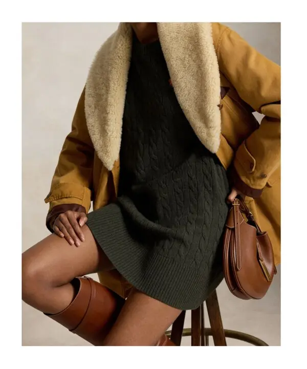 Polo Ralph Lauren Ralph Lauren Cable-knit Sweater Dress