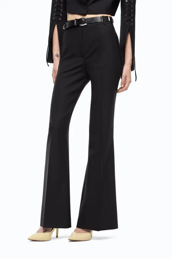 Pinko Tailored Wool Crêpe Trousers