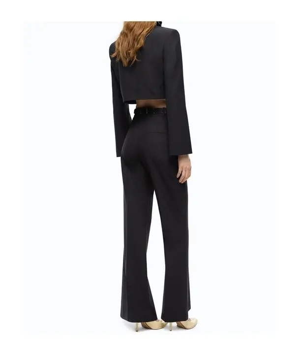 Pinko Tailored Wool Crêpe Trousers