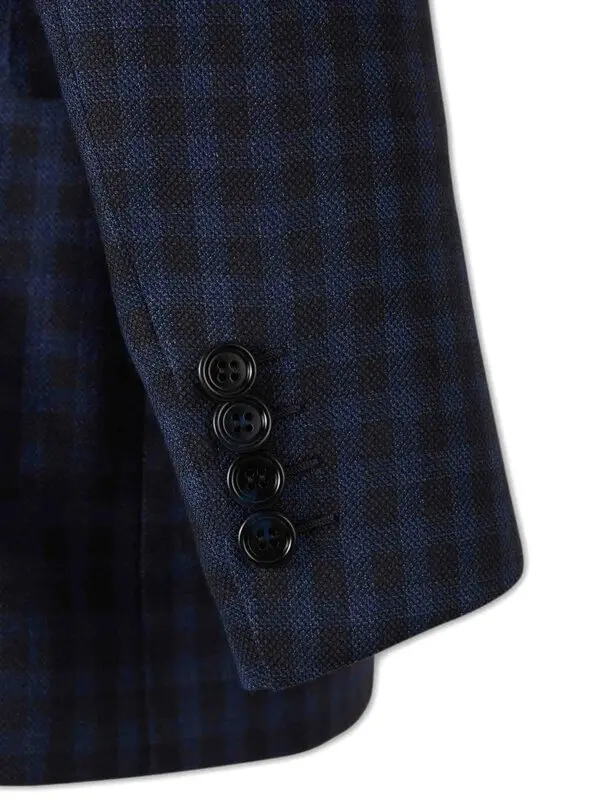 Brioni Checked Wool-blend Blazer