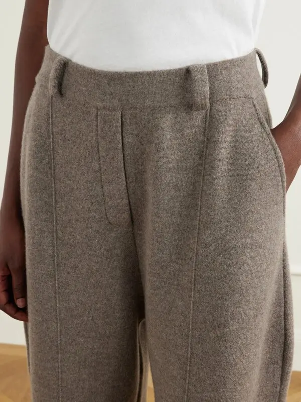LISA YANG Tapered Leg Casual Pants - Beige