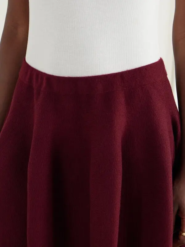 LISA YANG Knitted Mini Skirt