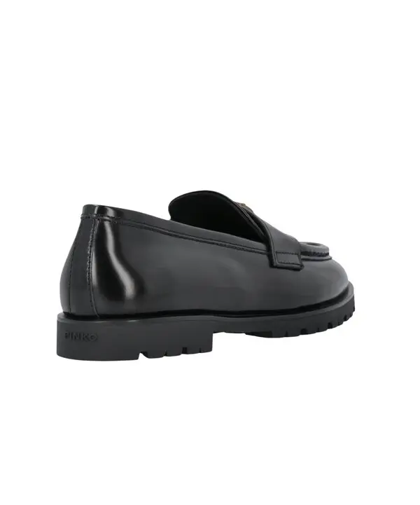 Pinko Love Birds-plaque Loafers
