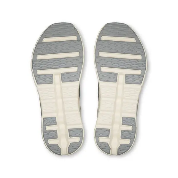 On Mesh Panel Sneakers - White