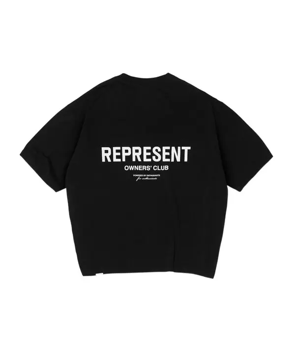 REPRESENT Owners Club Logo T-shirt - Black
