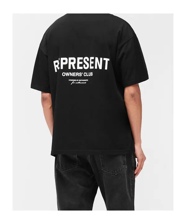 REPRESENT Owners Club Logo T-shirt - Black