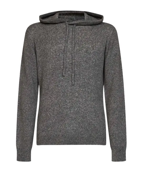 ROBERTO COLLINA Hooded Knit Sweater - No
