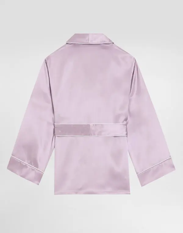 Dolce & Gabbana Satin Pajama Top