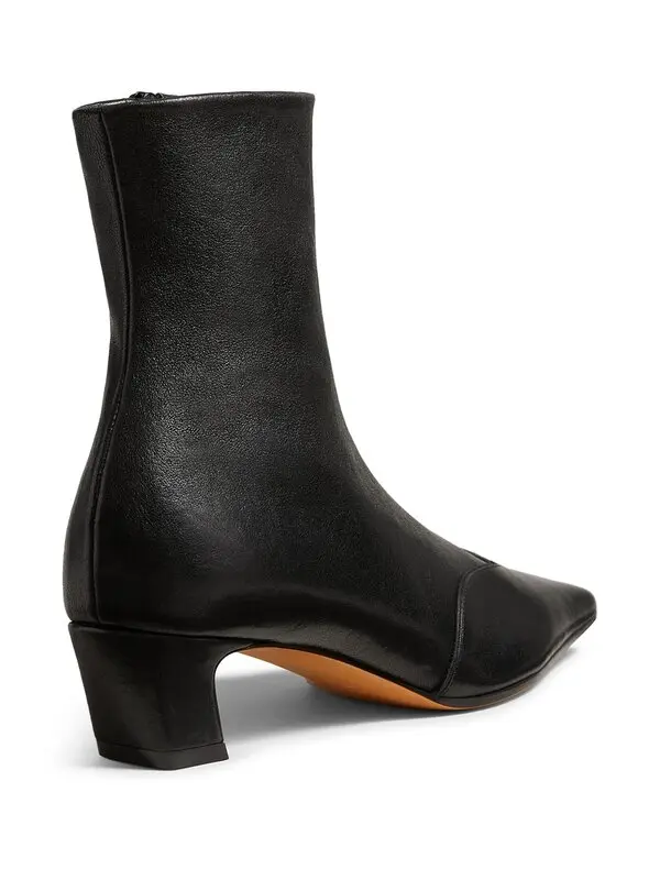 Khaite Square-toe Ankle Boots