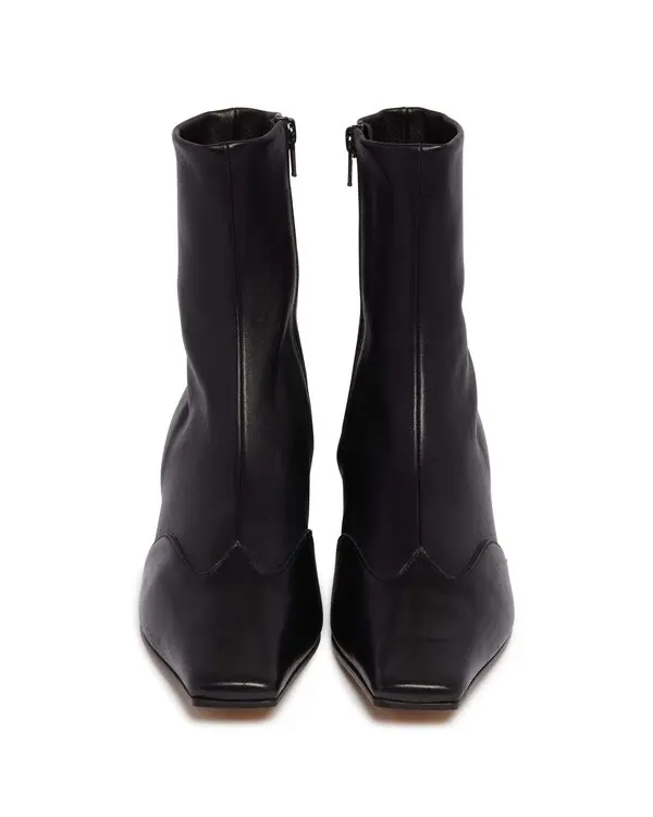 Khaite Square-toe Ankle Boots