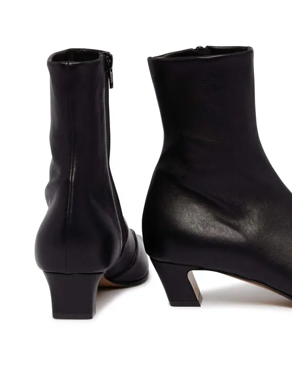 Khaite Square-toe Ankle Boots