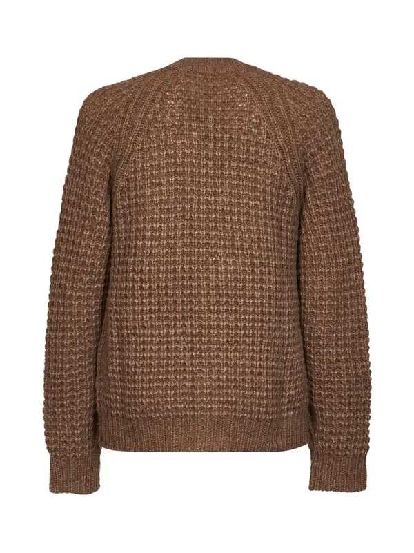 ROBERTO COLLINA Textured Knit Cardigan - No