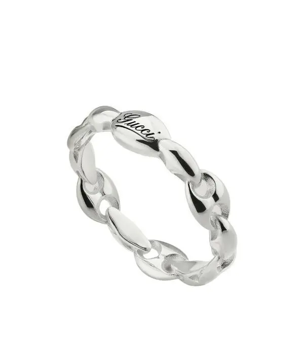 Gucci Marina Chain Multi Link Ring - No