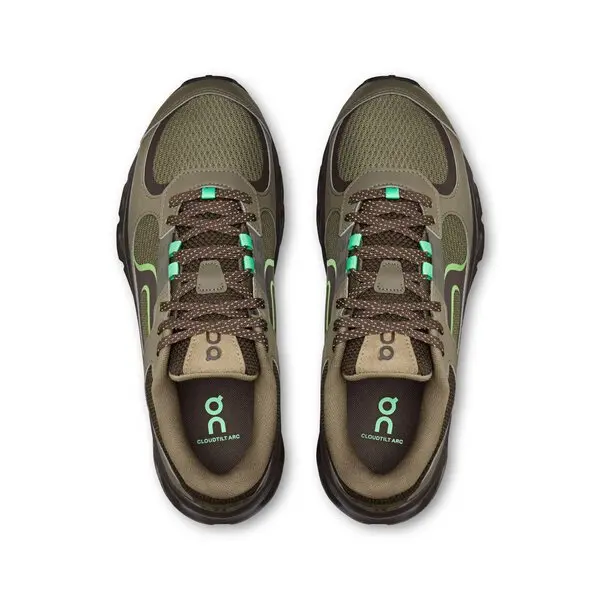 On Mesh Panel Sneakers - Black