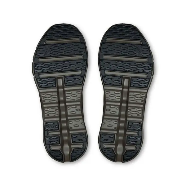 On Mesh Panel Sneakers - Black