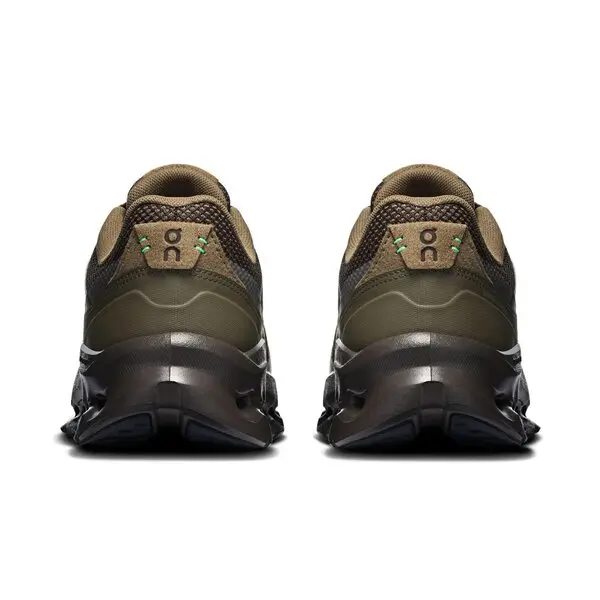 On Mesh Panel Sneakers - Black