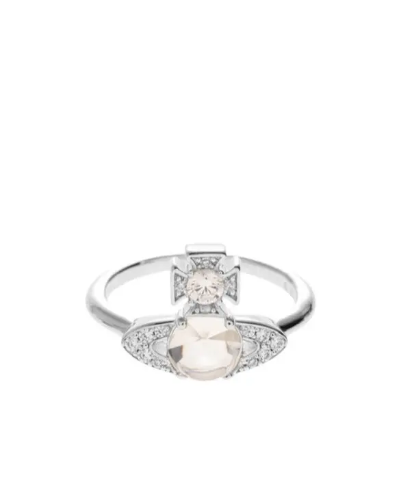 VIVIENNE WESTWOOD Ondina Orb Crystal Ring - No