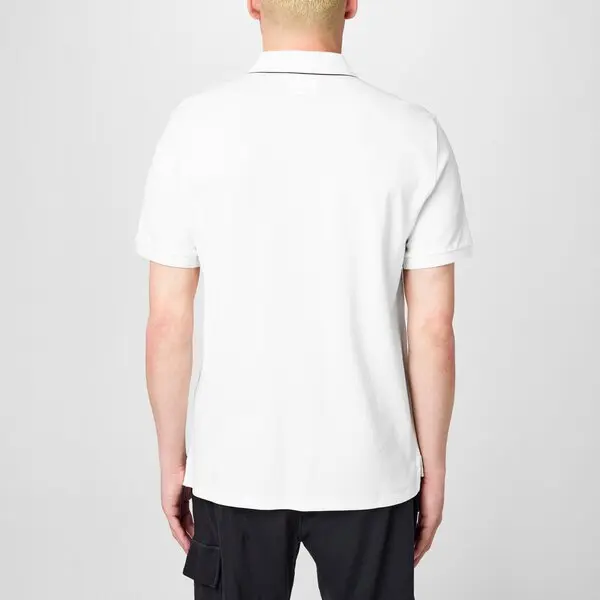 C.P. COMPANY Short Sleeve Tipped Polo Shirt